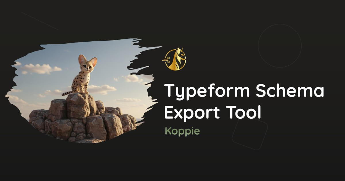 Export Typeform Questions to PDF & 7 Formats | Koppie by Servalian
